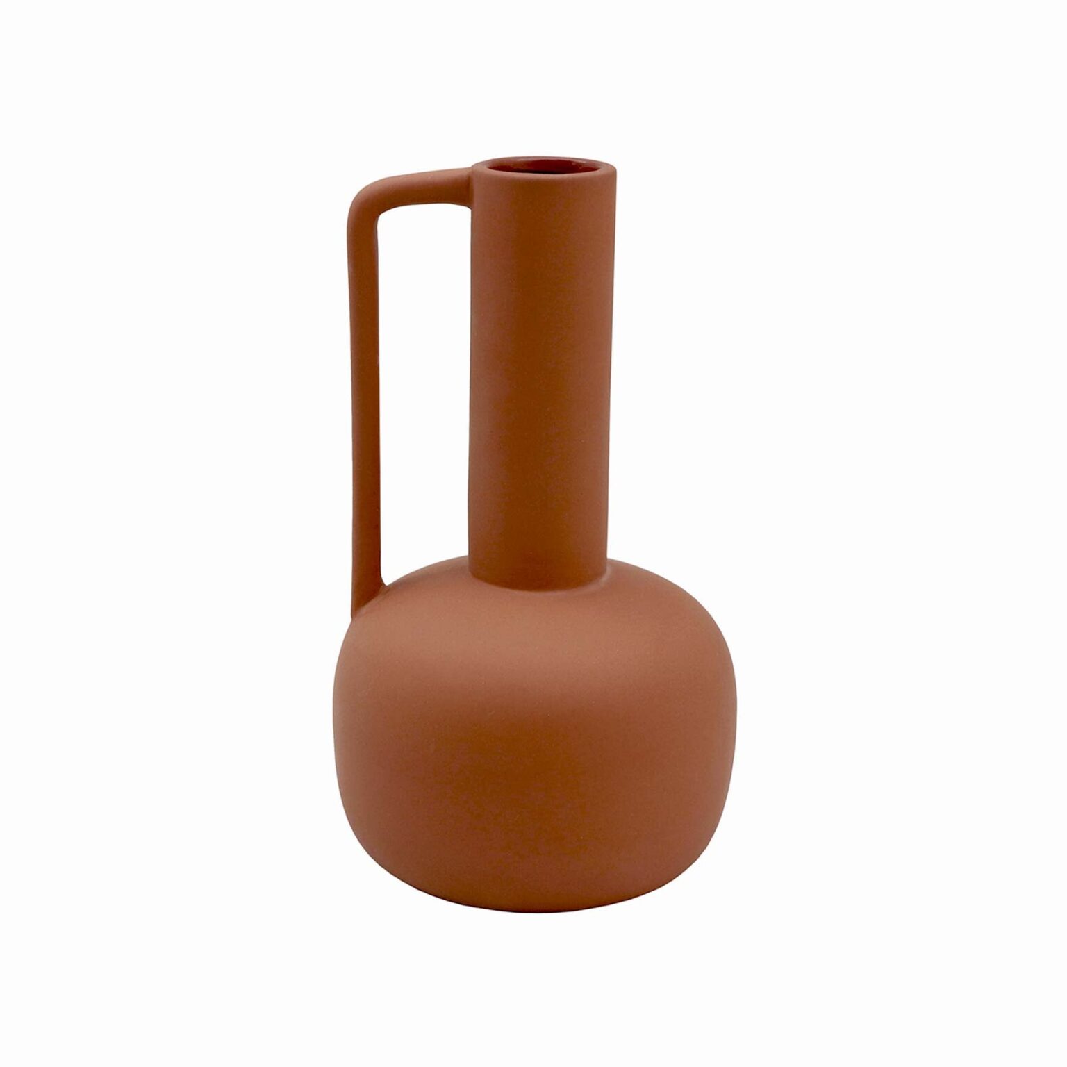 Terracotta Vessel with Handle - Humble Home